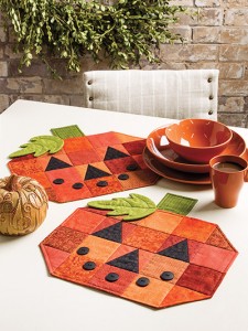 These Pumpkin Place Mats Will Make Everyone Smile - Quilting Digest