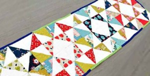 Have Fun Choosing Fabrics for This Cheery Table Runner - Quilting Digest