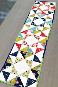 Have Fun Choosing Fabrics for This Cheery Table Runner - Quilting Digest