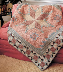 A Beautiful Twist on the Feathered Star - Quilting Digest