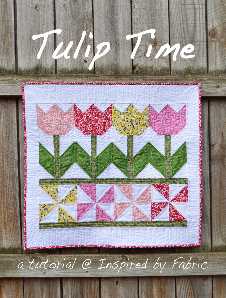 Tulip Time Quilt is a Breeze to Make - Quilting Digest