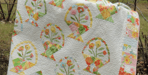 Celebrate Spring with These Cheerful Flower Baskets - Quilting Digest