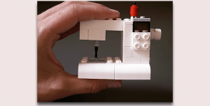 A Sewing Machine Made of LEGOs - Quilting Digest