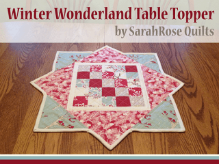 A Charming Table Topper to Enjoy All Winter - Quilting Digest