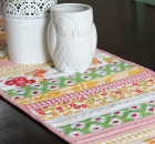 Have Fun Choosing Fabrics for This Cheery Table Runner - Quilting Digest