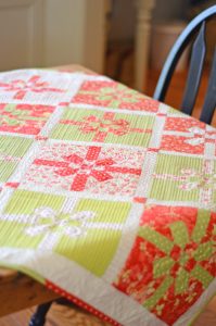 Make a Festive Lap or Table Quilt for the Holidays - Quilting Digest