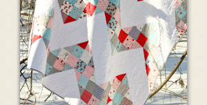 Patchwork Makes a Lovely Chevron Quilt - Quilting Digest