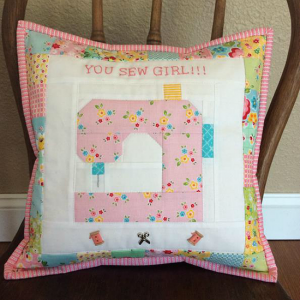 A Sweet Little Pillow for Your Sewing Room - Quilting Digest