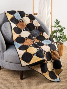 Earth Colors Are Stunning In This Striking Quilt - Quilting Digest