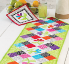 Quick and Easy Tulip Table Runner - Quilting Digest