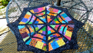 Piece a Spooky Web for Your Table - Quilting Digest
