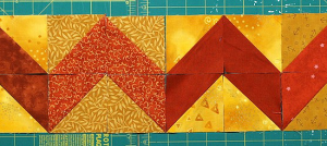 Make Striking Borders with Half-Square Triangles - Quilting Digest