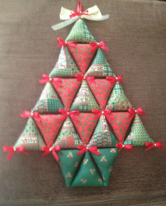 Create a Cute Hanging Christmas Tree from Fabric - Quilting Digest