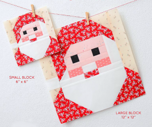 Use This Cute Santa Block in a Variety of Projects - Quilting Digest