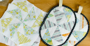 Make Charming Pot Holders from Orphan Blocks - Quilting Digest