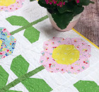 Quick and Easy Tulip Table Runner - Quilting Digest
