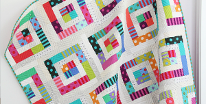 This Quilt is a Delightful Splash of Color - Quilting Digest
