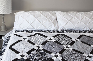 Pretty Prints Combine for an Eye-Catching Quilt - Quilting Digest