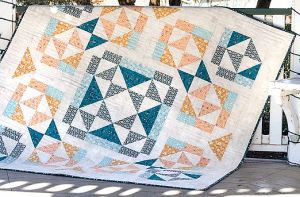 Create an Eye-Catching Throw Quilt in Any Color Theme - Quilting Digest