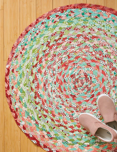 Braid Strips Together for a Pretty Rug - Quilting Digest