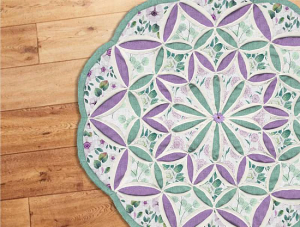 Display This Beautiful Cathedral Window on a Wall or Table - Quilting ...