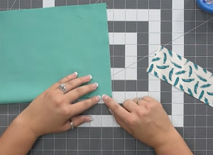 How to Align Quilt Blocks and Pieces by Folding - Quilting Digest