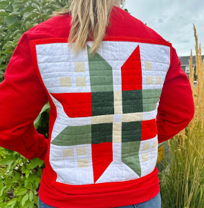 Dress Up a Sweatshirt with a Quilt Block - Quilting Digest
