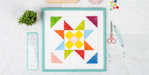Cross a Granny Square with a Star for a Striking Block - Quilting Digest