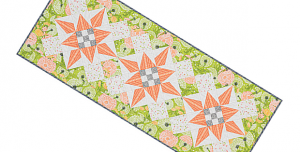 Brighten Your Table With This Beautiful Runner - Quilting Digest