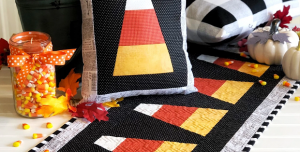 Make a Fun Candy Corn Runner for Halloween - Quilting Digest