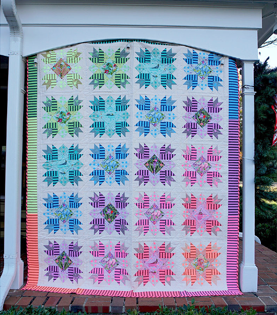 Gradations of Color Glow in This Stunning Quilt - Quilting Digest