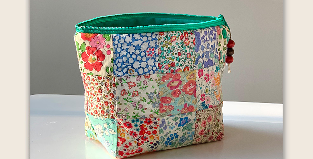 Turn Scraps Into a Charming Little Pouch - Quilting Digest